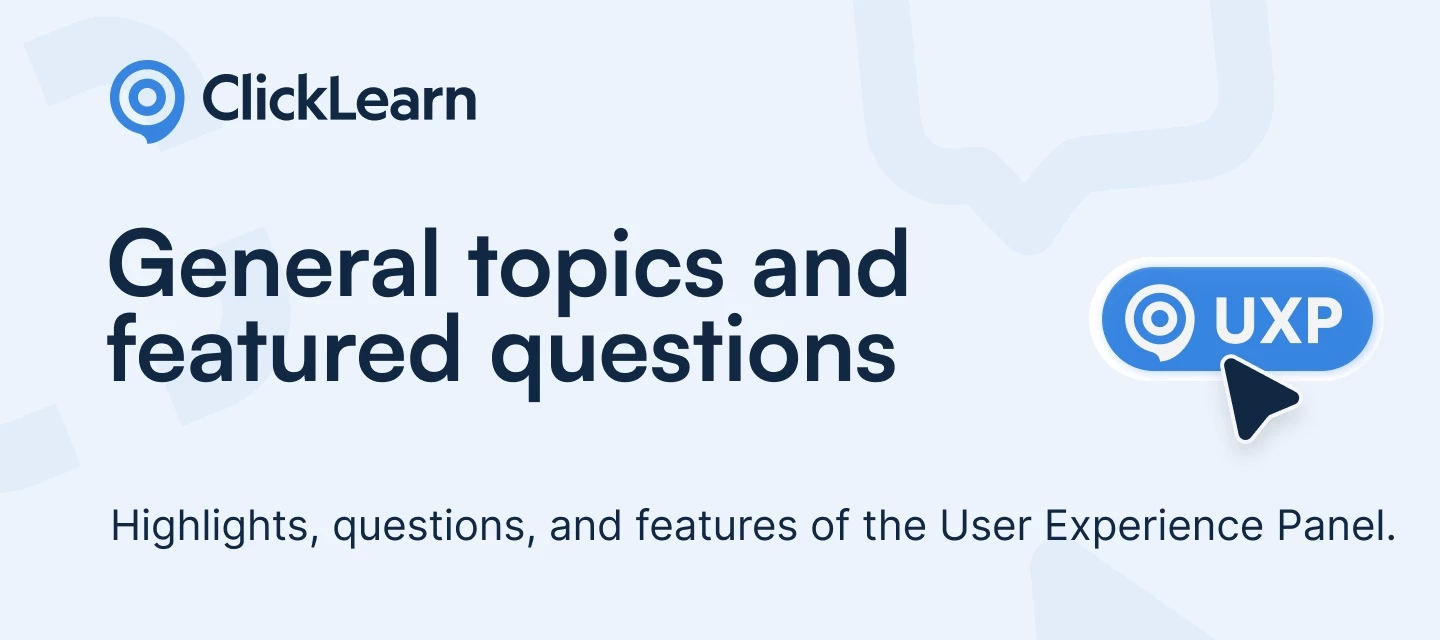 UXP Blog - Part 1 of 3 – General topics and featured questions ...