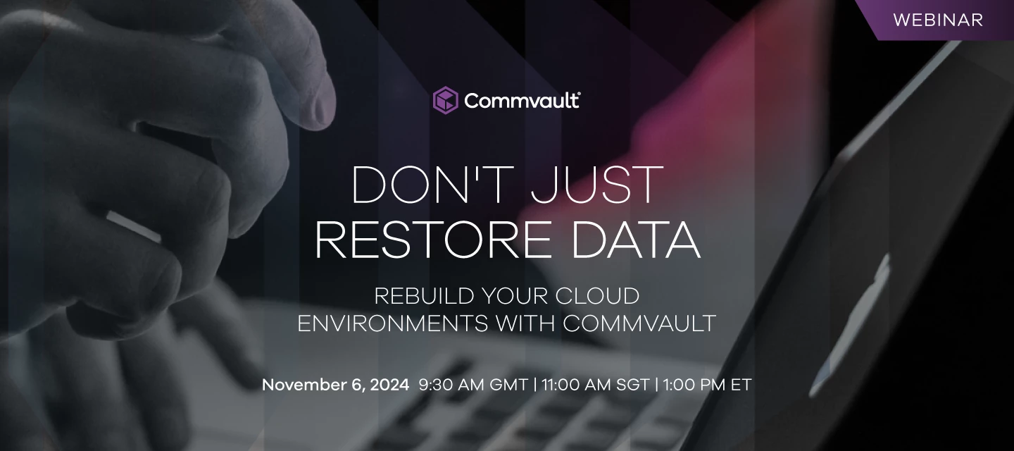 Recover and Rebuild Cloud Environments with Commvault Cloud Rewind™ (on ...