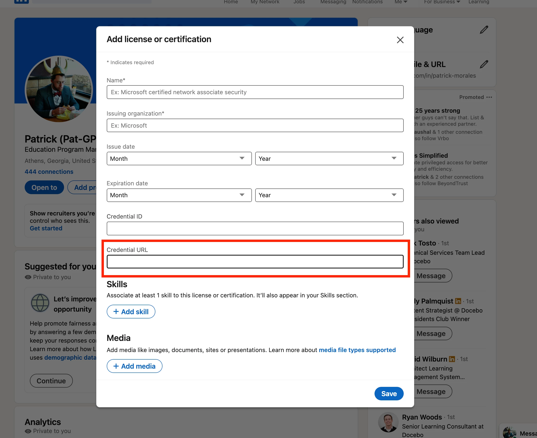 Save the Certification: