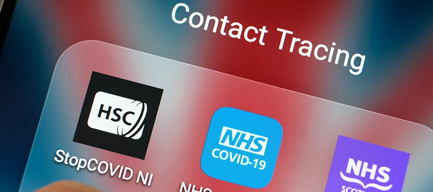 Download the NHS Track & Trace app. | iD Mobile Community