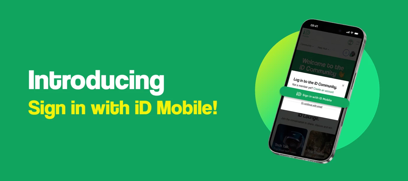 Introducing ‘Sign in with iD Mobile’! | iD Mobile Community