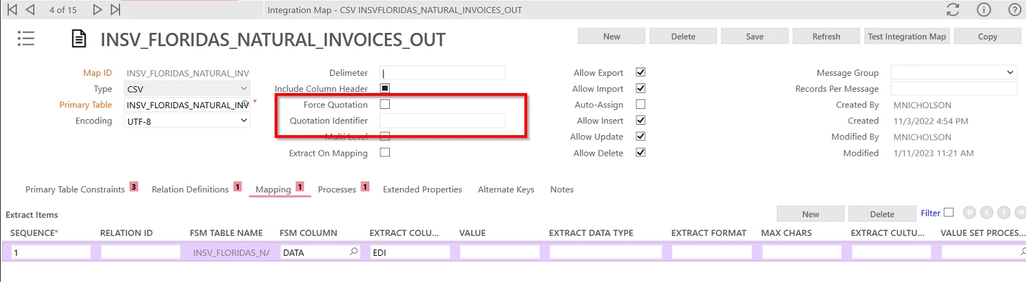 How To Remove Double Quotes From A CSV Integration When Opened With 
