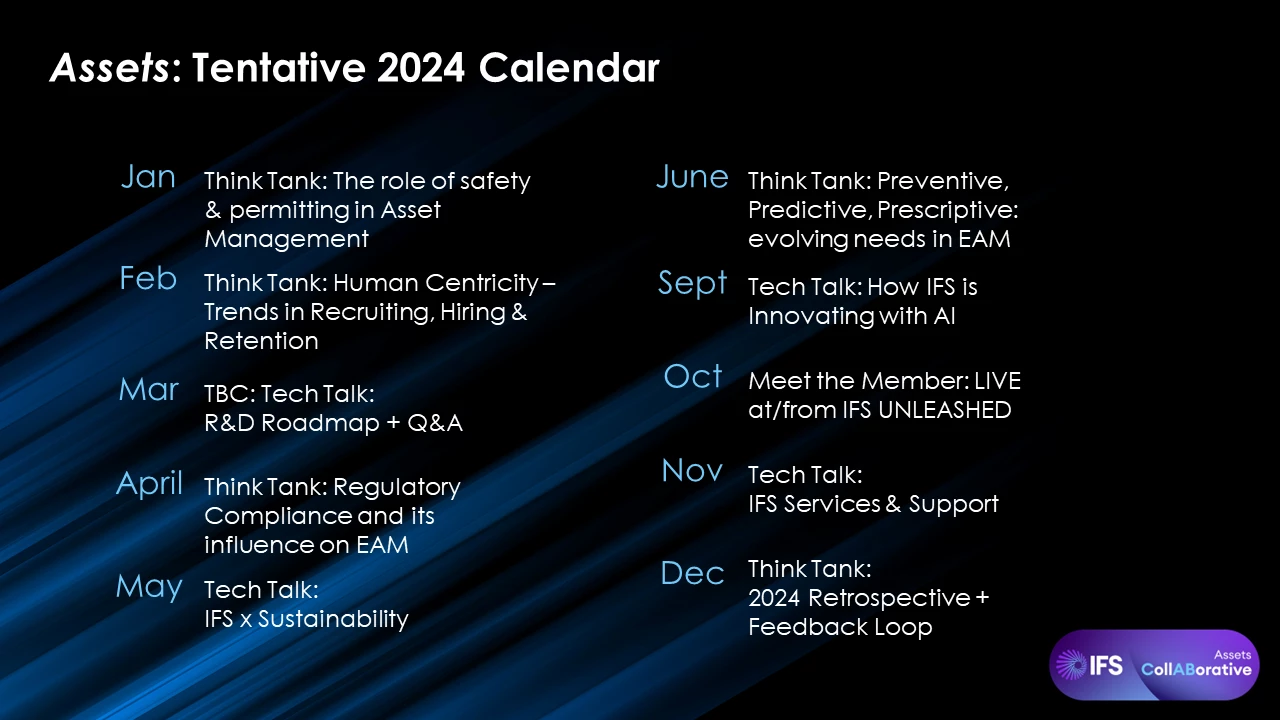 IFS CollABoratives 2024 Overview | IFS Community