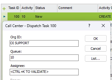 Call Center - Dispatch Case | IFS Community