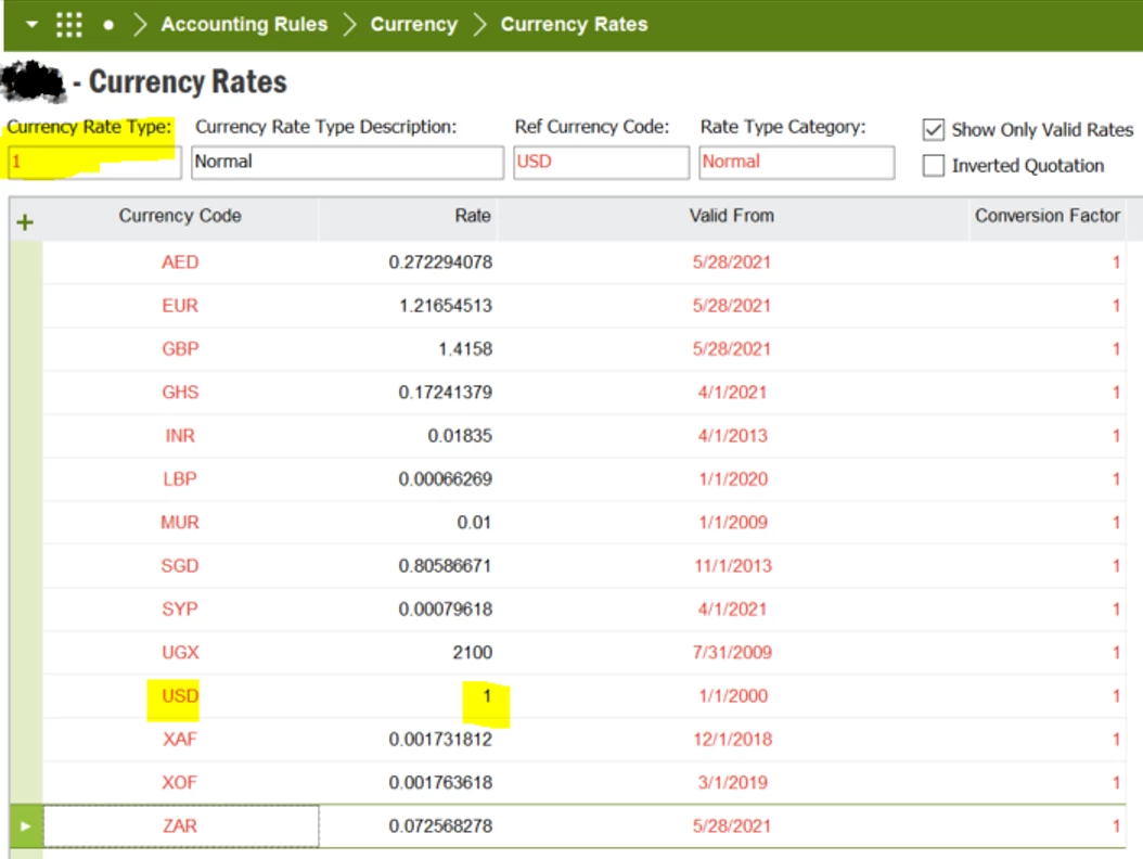Unable To Print Instant Invoice The Currency Code Does Not Exist For 