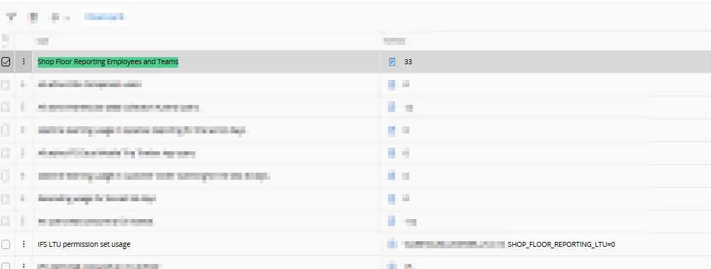 Shop Floor Reporting Employees and Teams licenses | IFS Community