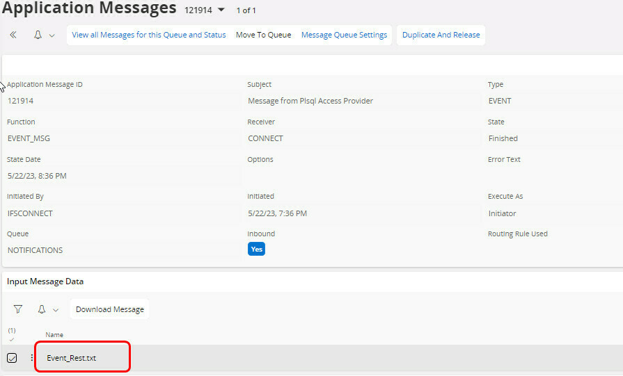 Ifs Cloud Rest Event Action Type Rest Call Empty Validated Payload Ifs Community