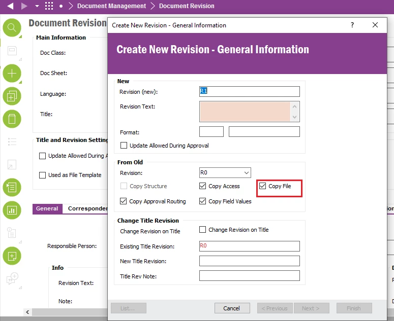 How To Automatically Uncheck Default Boxes When Creating New Revisions IFS Community
