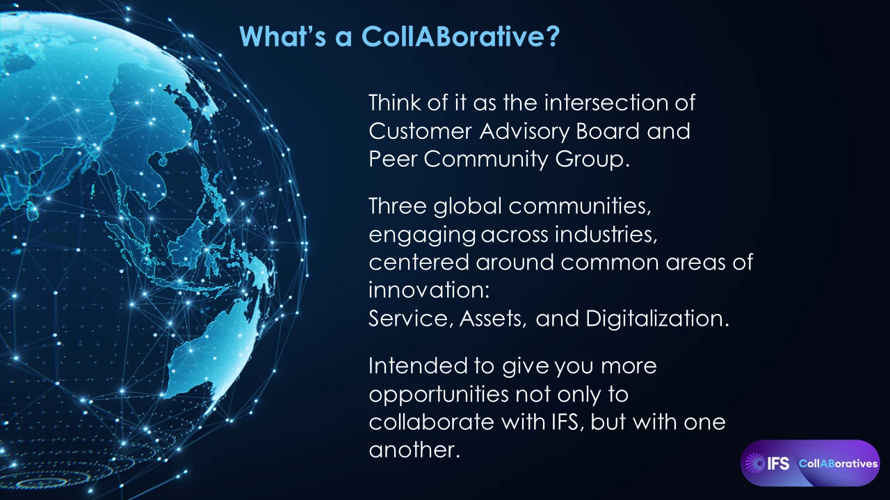 IFS CollABoratives 2024 Overview | IFS Community