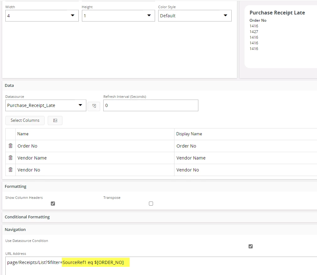 Lobby - pass a parameter from lobby to Receipts | IFS Community