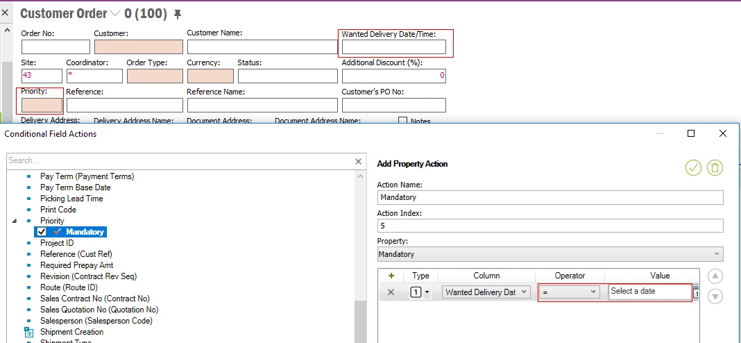 Conditional Formatting For Blank Dates IFS Community