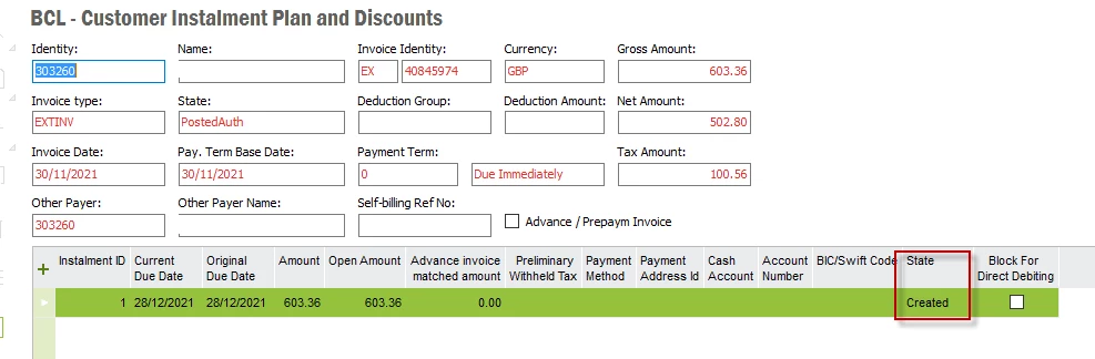 Apps9 Trying To Create A Customer Payment That Has Previously Been Rolled Back But Open Item 