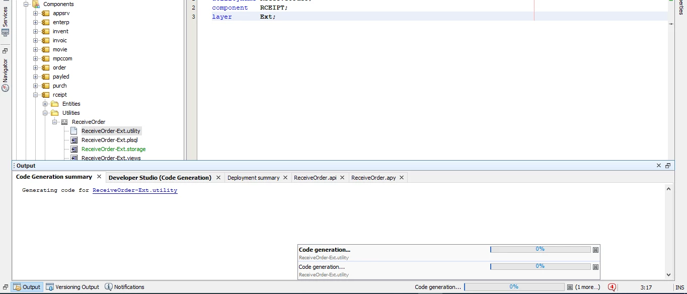 Generate Code Not Running An Pile Up IFS Community