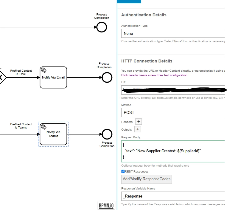 Data not saving in the client after sending message to Teams in ...
