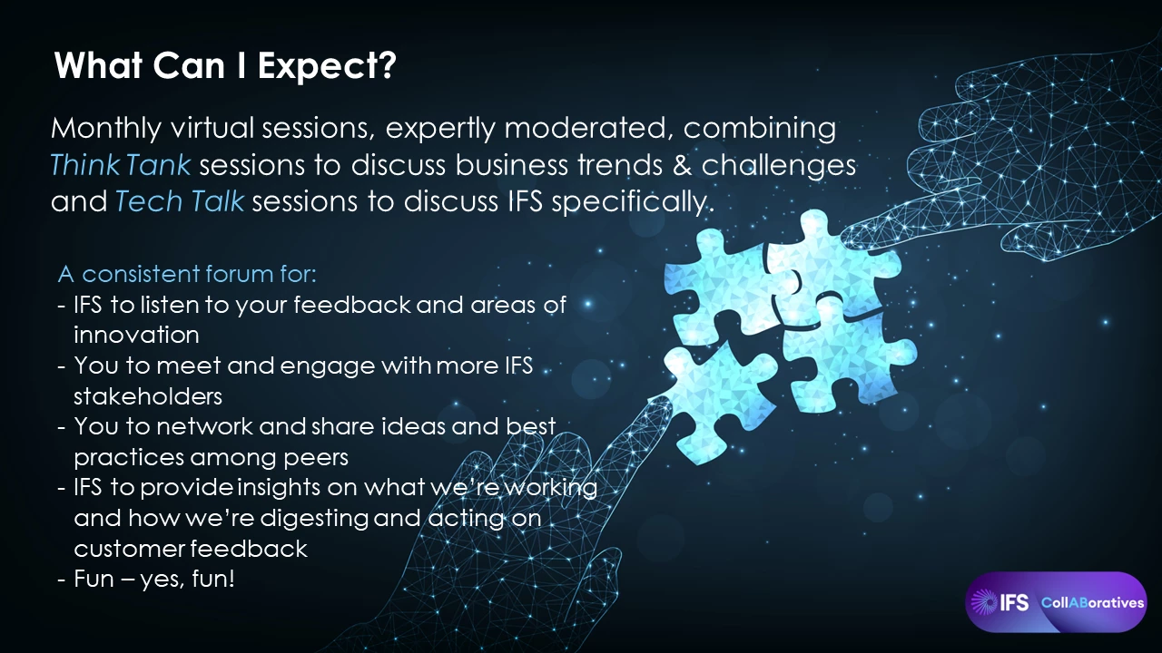 IFS CollABoratives 2024 Overview | IFS Community
