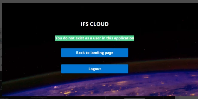 Unable to Login Prod Environment | IFS Community