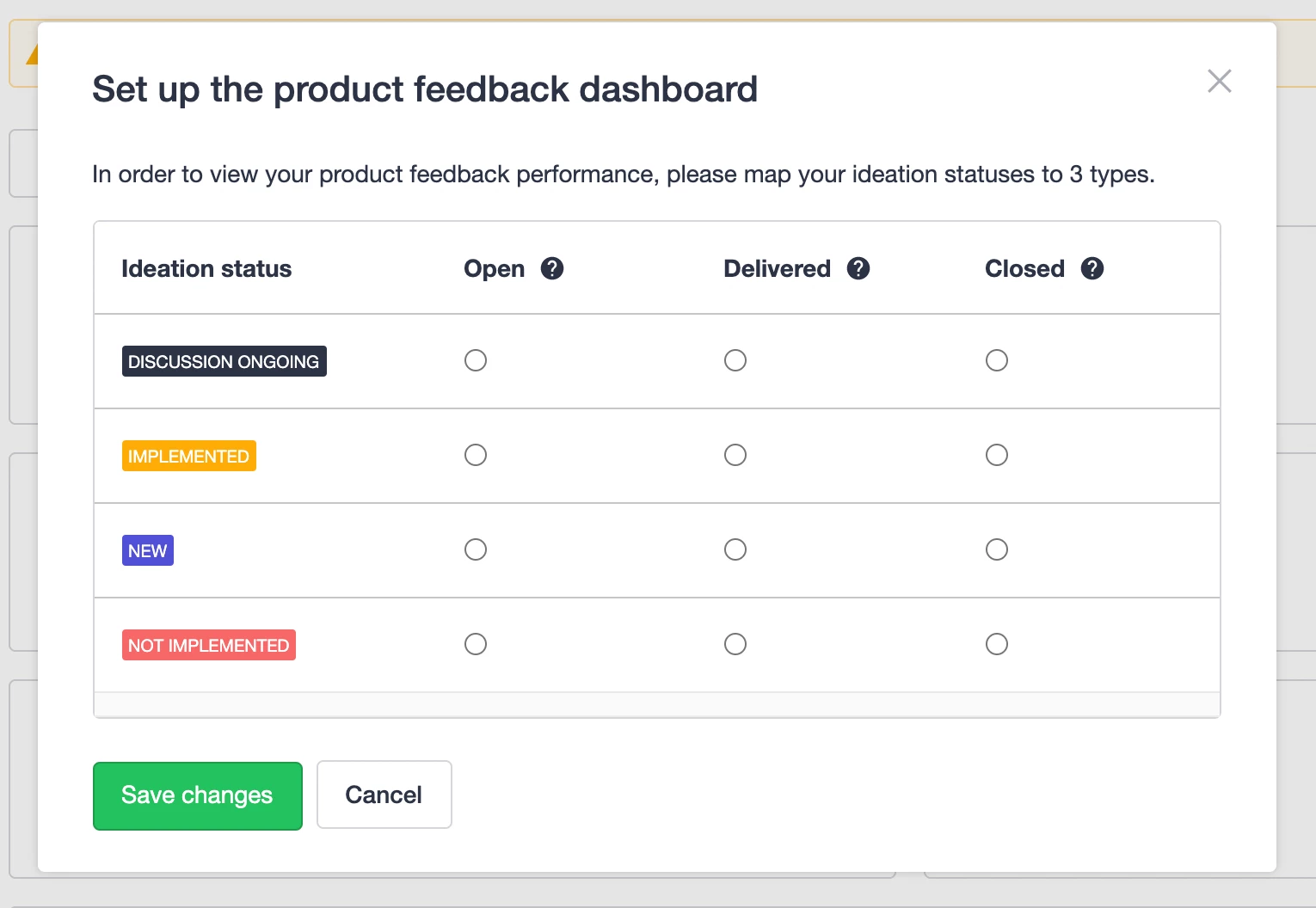 How To Configure The Product Feedback Dashboard | inSpired
