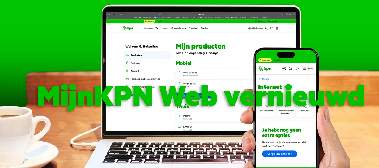 Ontdek de vernieuwde MijnKPN website: alles wat je moet weten! | KPN ...