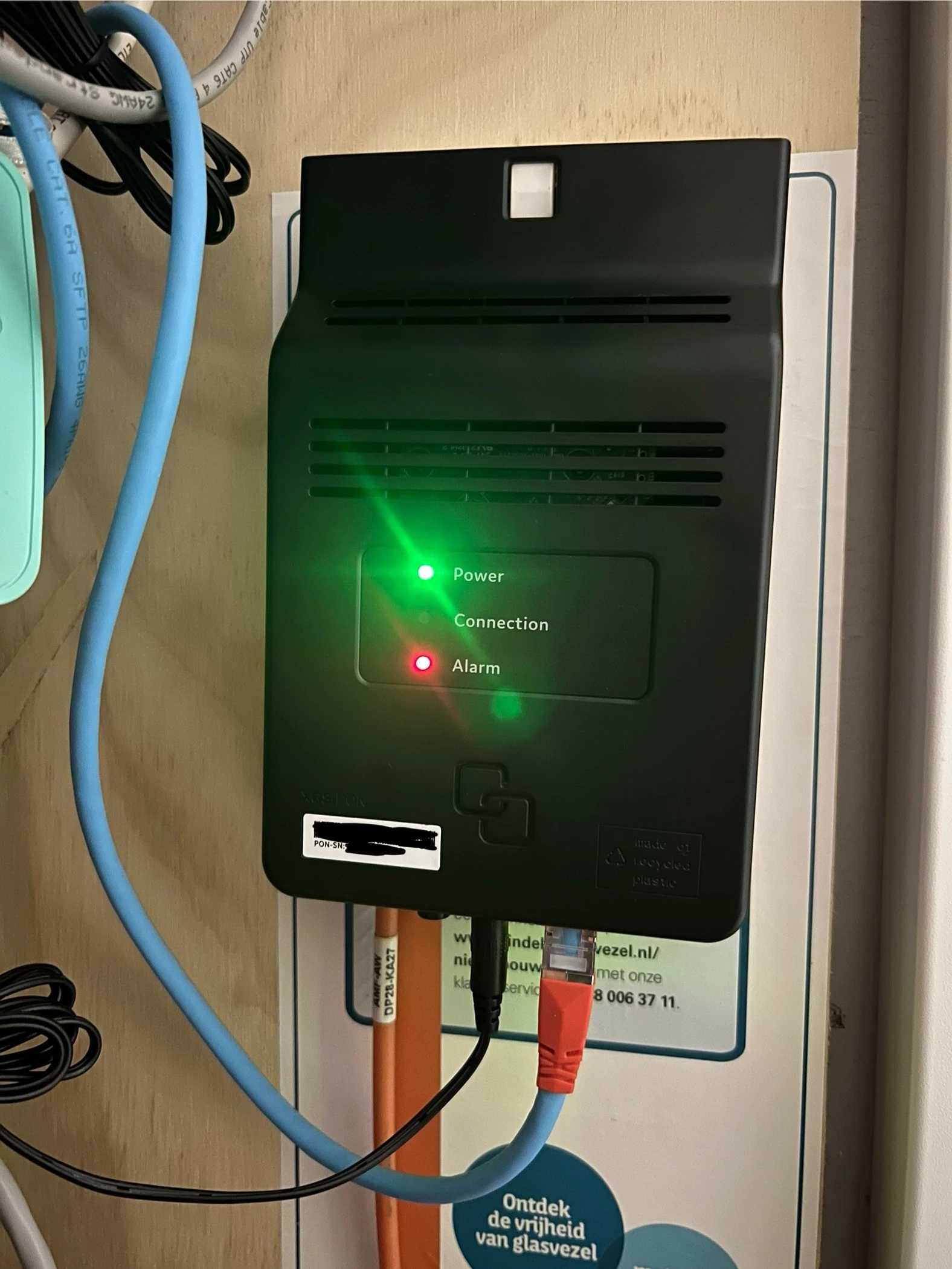 Geen signaal op Genexis gmc tk01, zit deze wel goed? | KPN Community