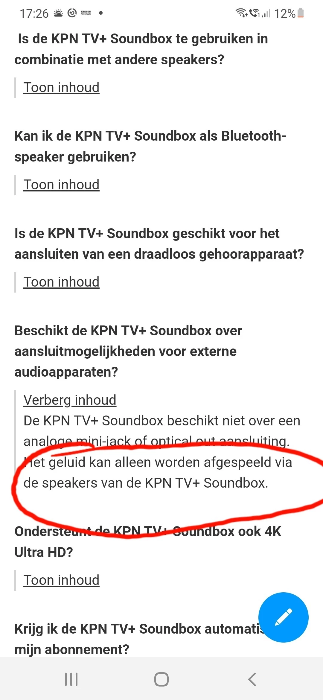 TV+ Soundbox: hoe passthrough activeren voor soundbar? | KPN Community