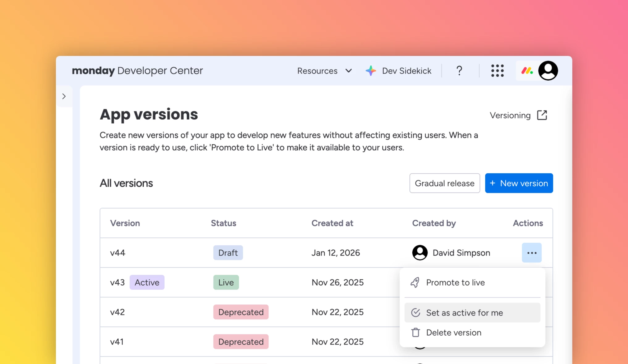 New feature: Test any app version locally | Community