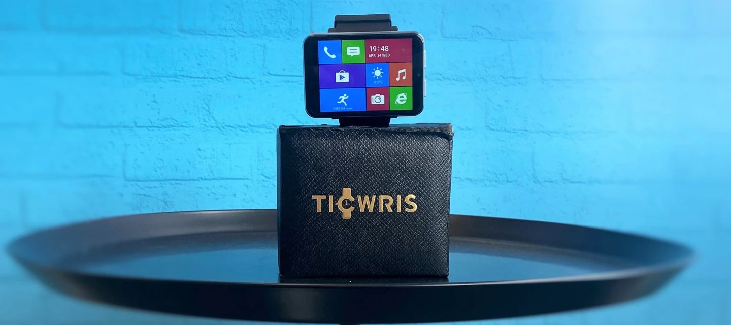 Ticwris Max 4G Testgerät - die größte Smartwatch an deinem Handgelenk ...