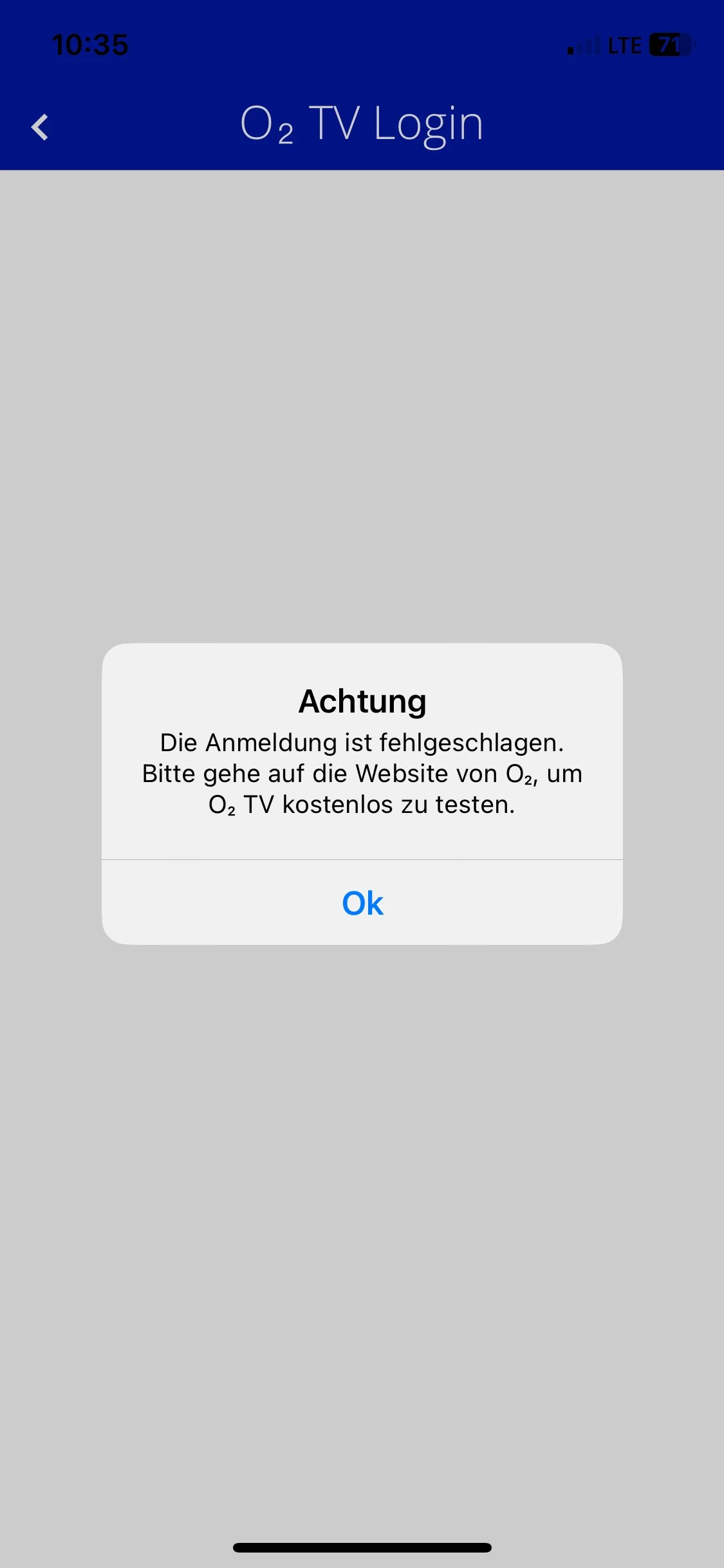 o2 TV Registrierung / Login fehlgeschlagen | O₂ Community