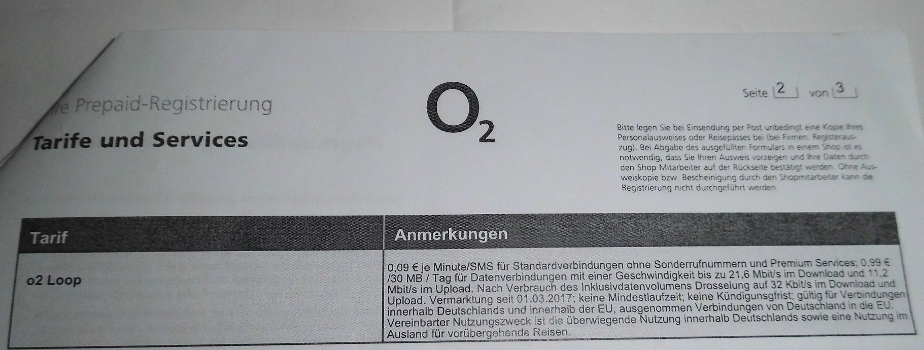 O2 Prepaid Starter-Paket | O₂ Community