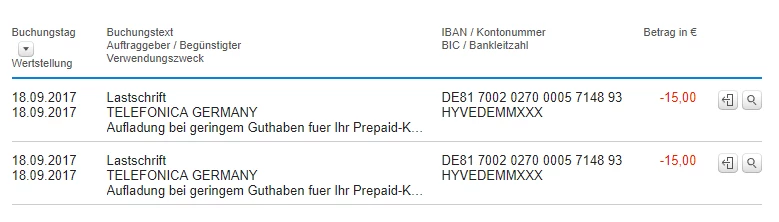 2 Abbuchungen / o2-Loop statt All-in? | O₂ Community