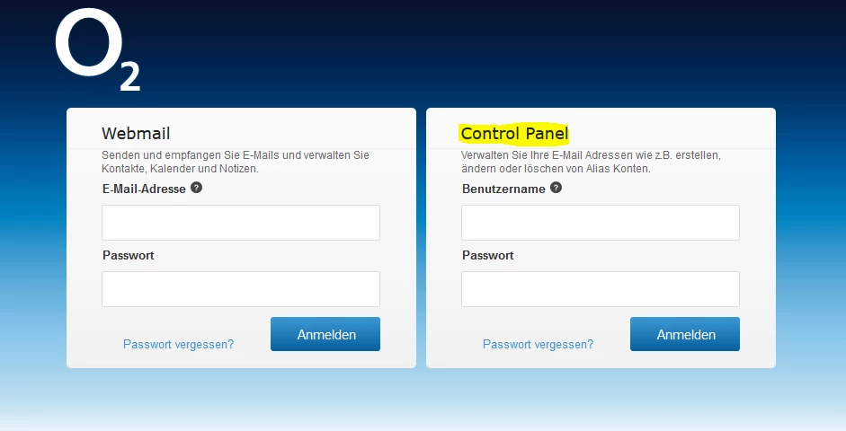 O2-E-Mail Account Einstellung veraltet ? | O₂ Community