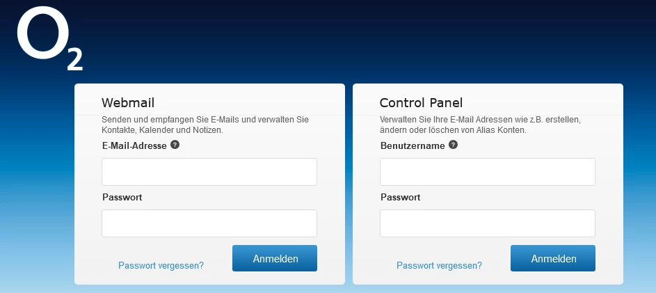 Kein Zugang zu Mails seit einigen Tagen, weil Login gar nicht angeboten ...