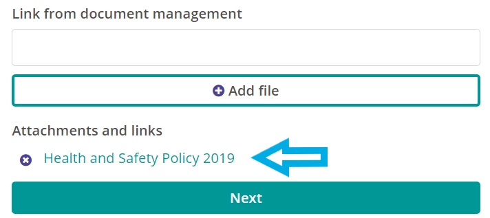 Attaching a Document to a Notice | Community