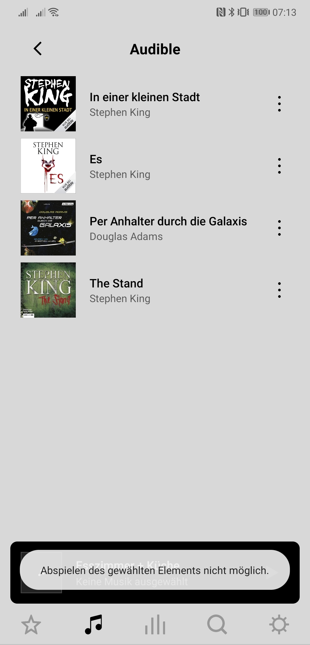 Sonos S2  Audible kann nicht mehr abgespielt werden  Sonos Community