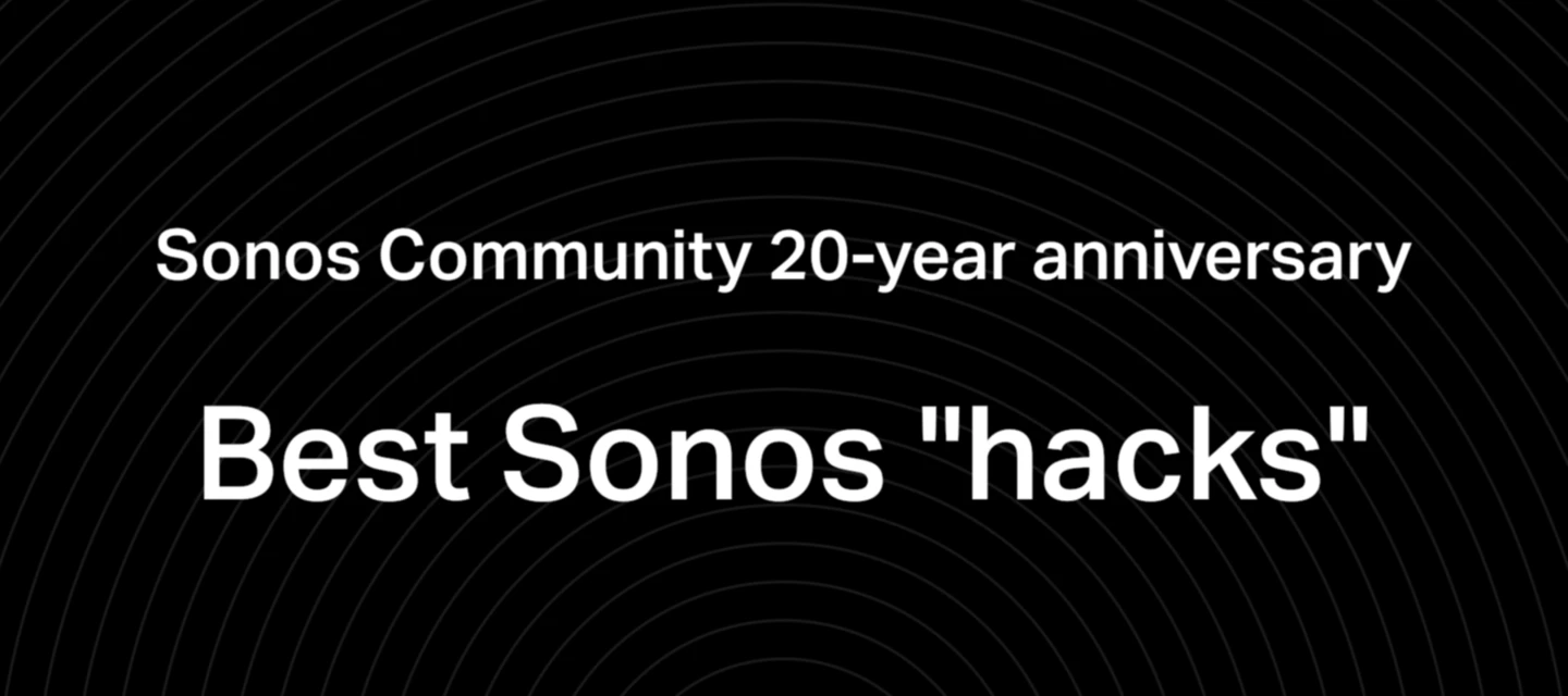 Show us your coolest sonos hacks! | Sonos Community