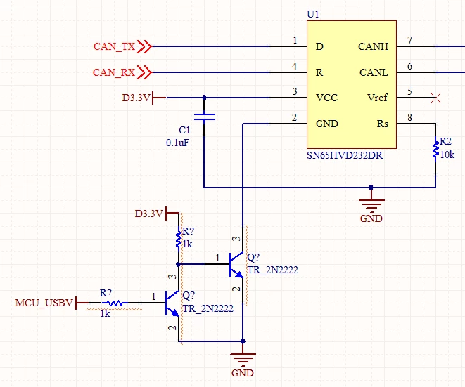 Can I use CAN and USB pin only if USB plugged in? | Community