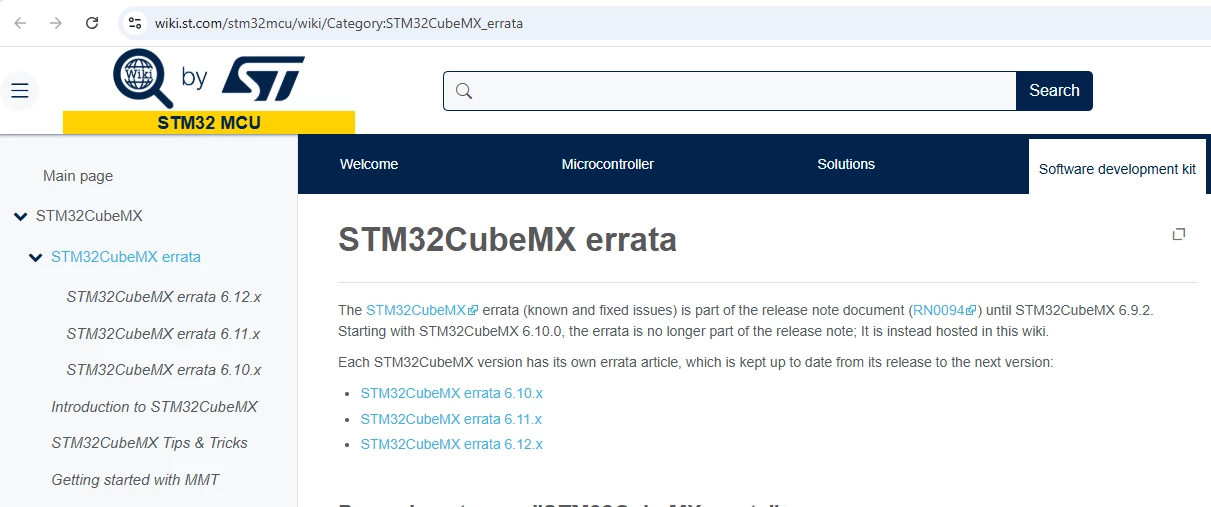 STM32CubeMX 6.13.0 released | Community