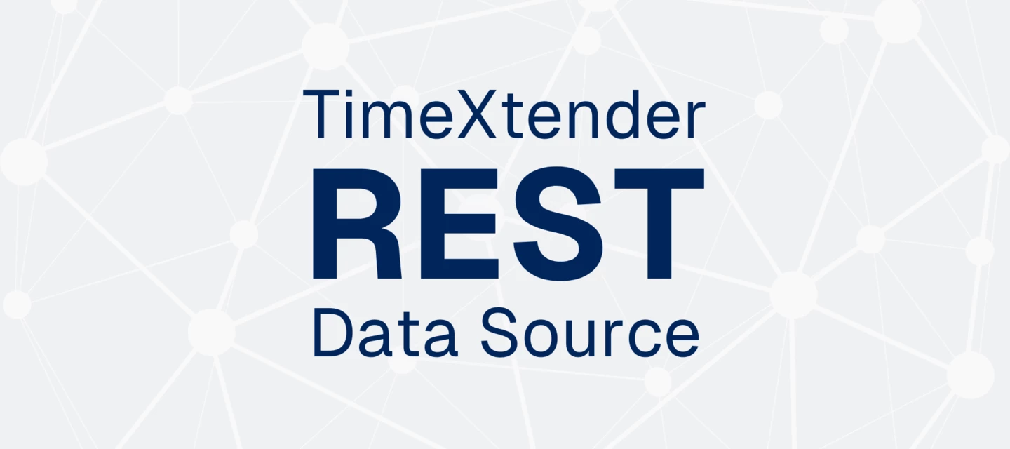TimeXtender REST data source | Community