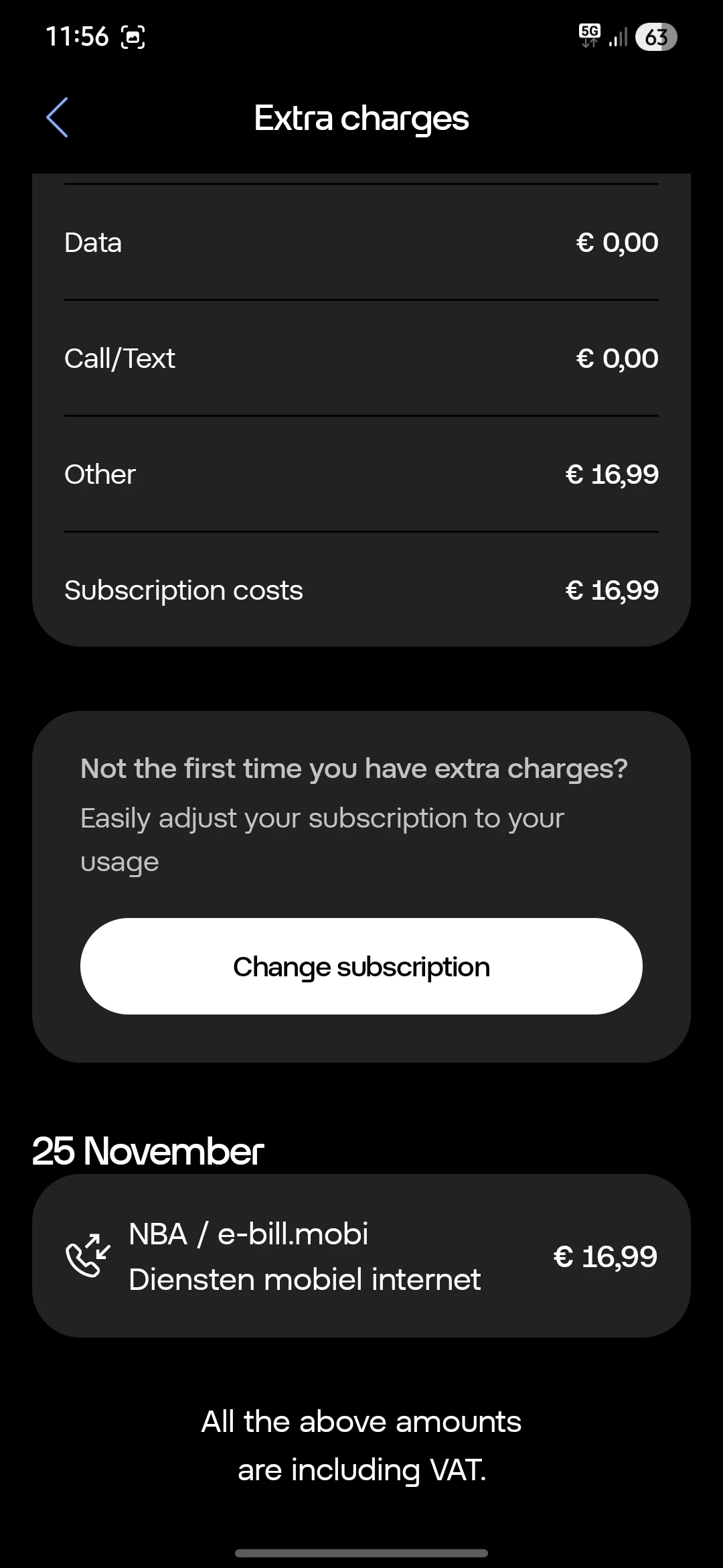 Billing mistake, Extra charges added. Need full refund | Odido community