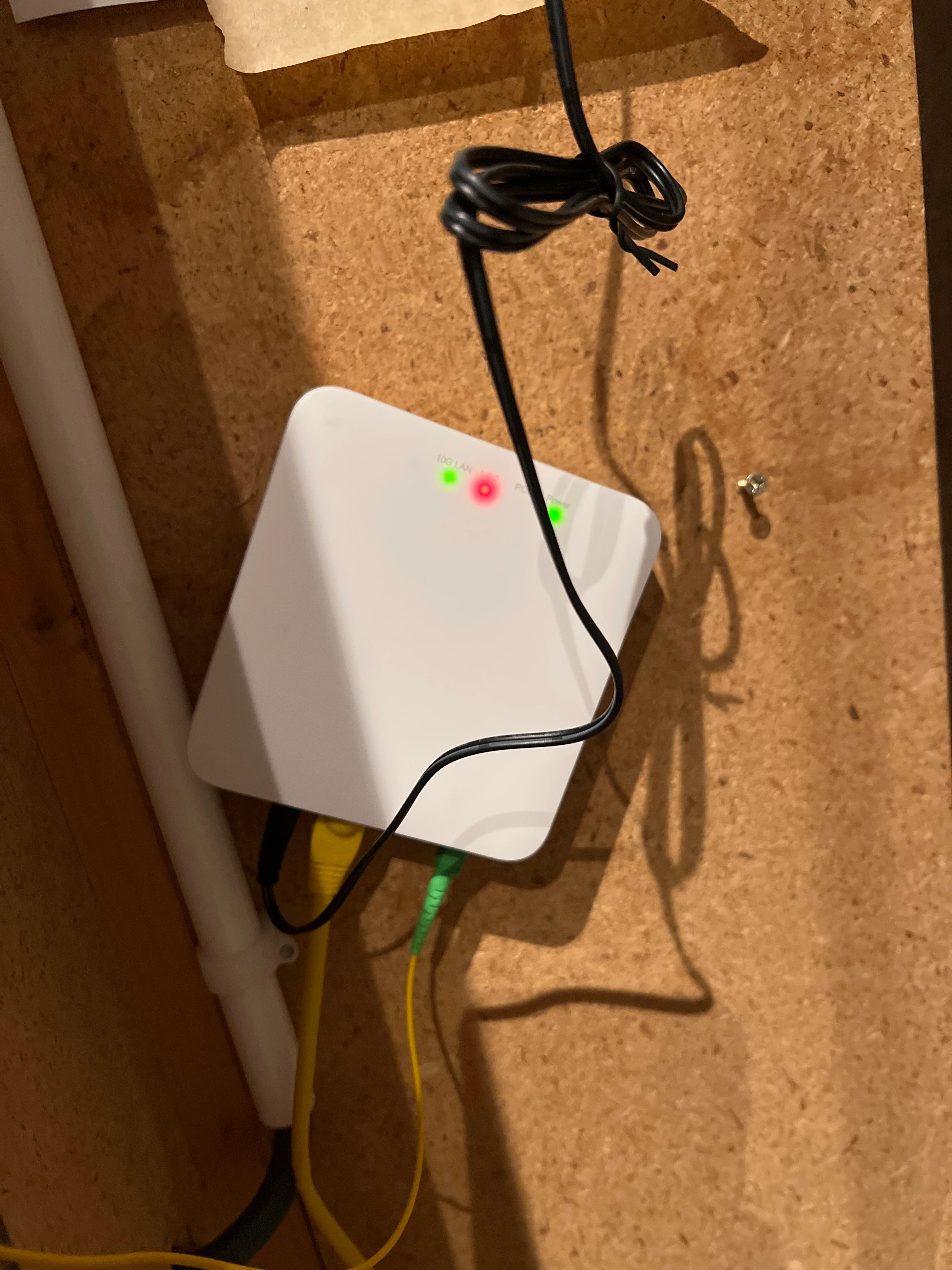 No Wifi. LOS light Red on converter | Odido community