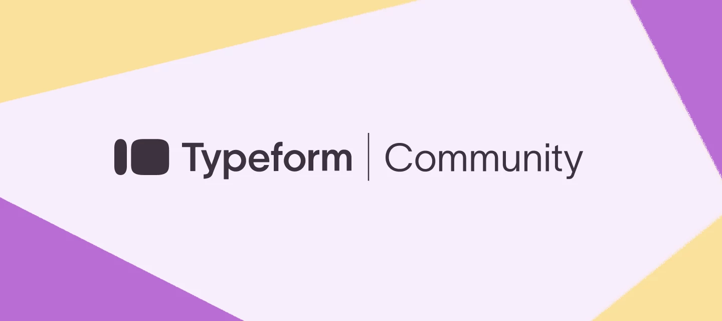 🎉 Welcome to the new Typeform Community! | Community