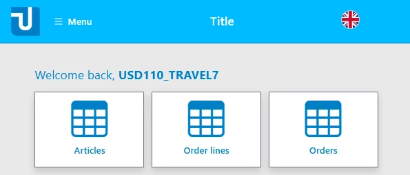 usoft-zero cover page and menu | USoft Community