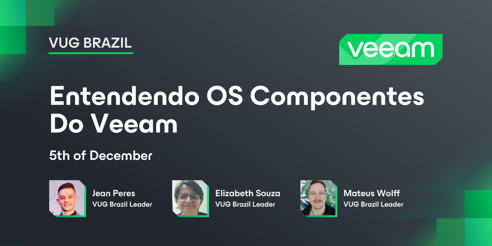 Entendendo Os Componentes Do Veeam Tue 5 Dec 2023 At 17 00 America