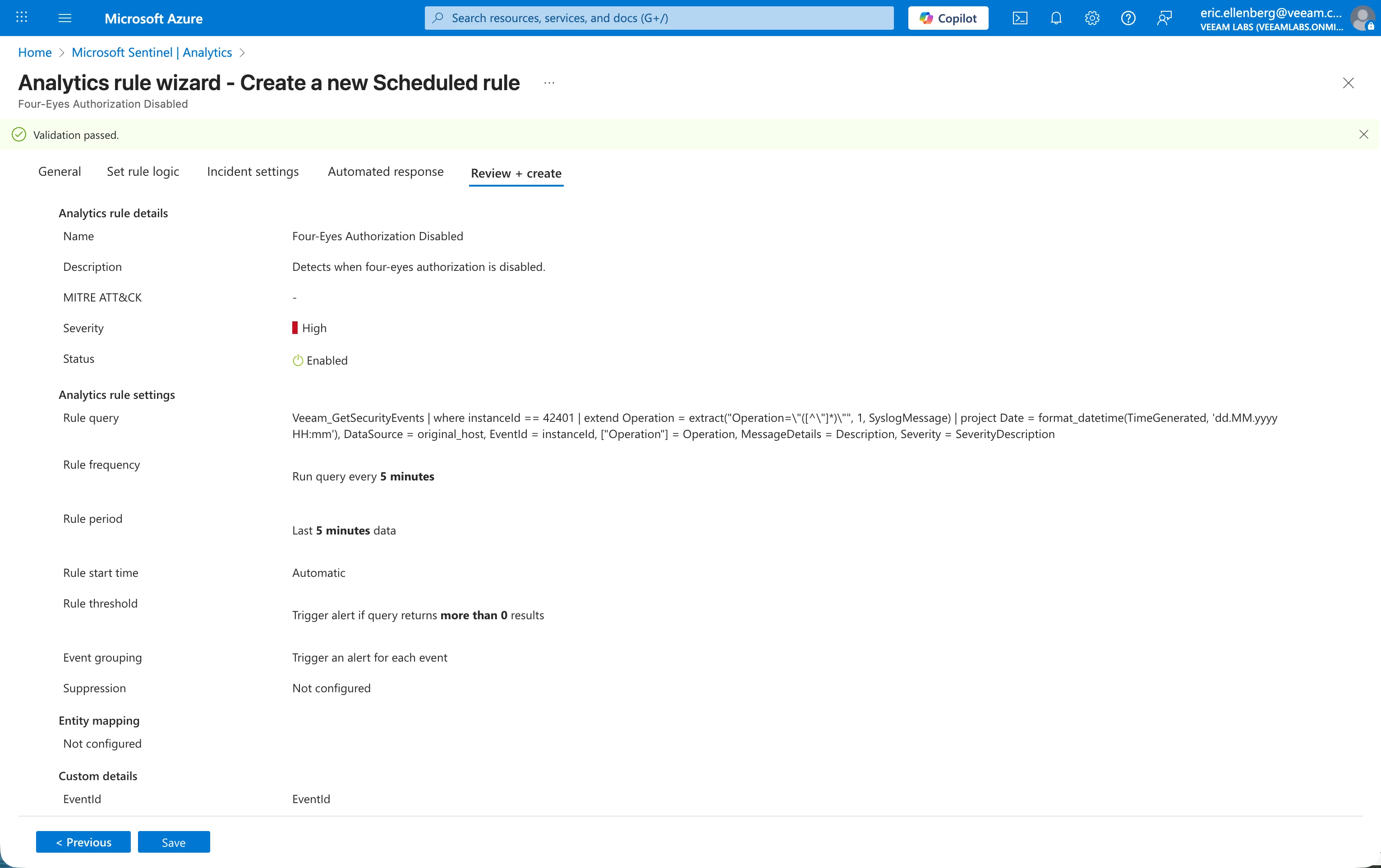 Fortify your digital immune system with Veeam and Microsoft Sentinel ...