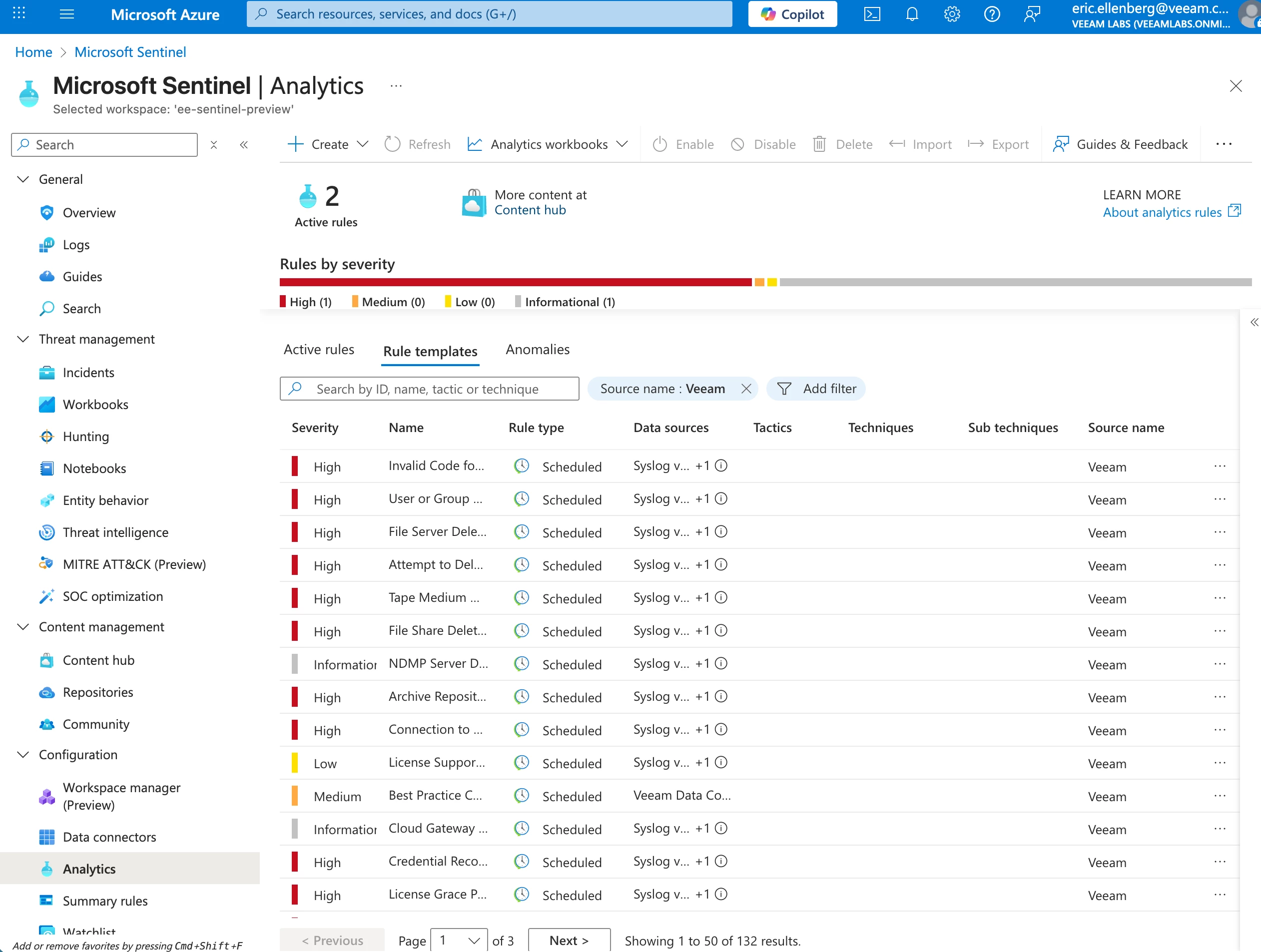 Fortify your digital immune system with Veeam and Microsoft Sentinel ...
