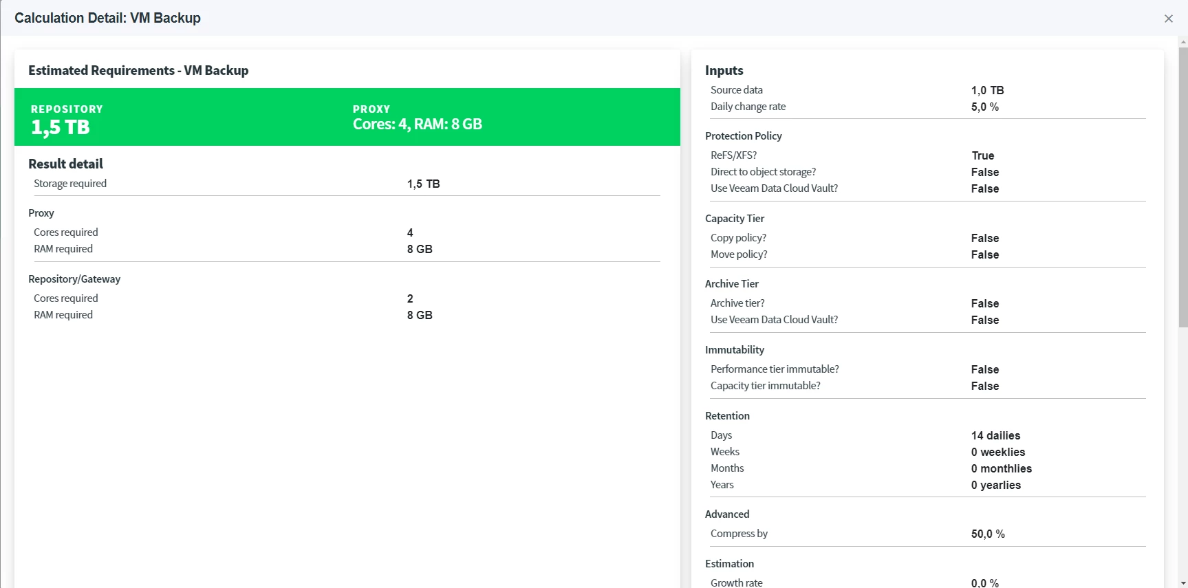 Veeam Backup Calculator ile Stratejinizi Oluşturun | Veeam Community ... Veeam Backup Calculator ile Stratejinizi Oluşturun | Veeam Community ...