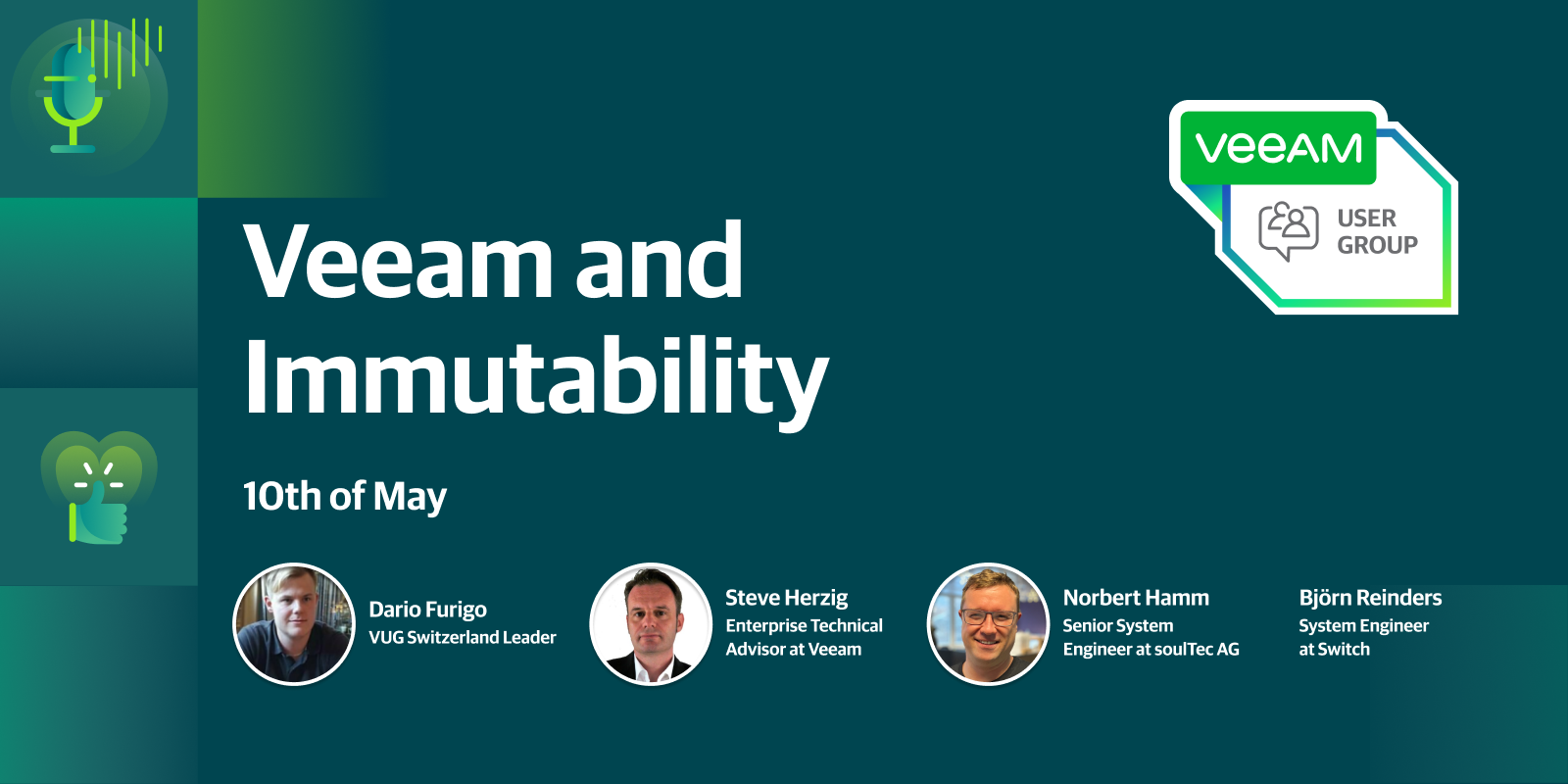 Veeam And Immutability Wed 10 May 2023 At 10 00 America New York
